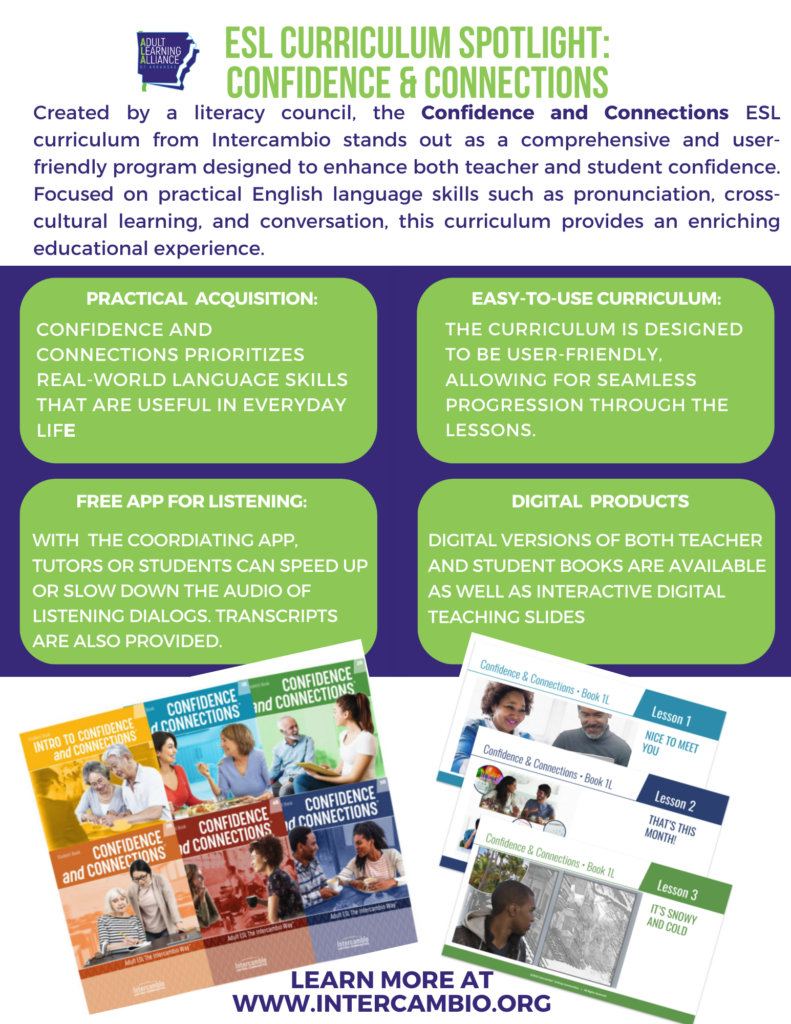 Curriculum Spotlight: Confidence and Connections | Adult Learning ...